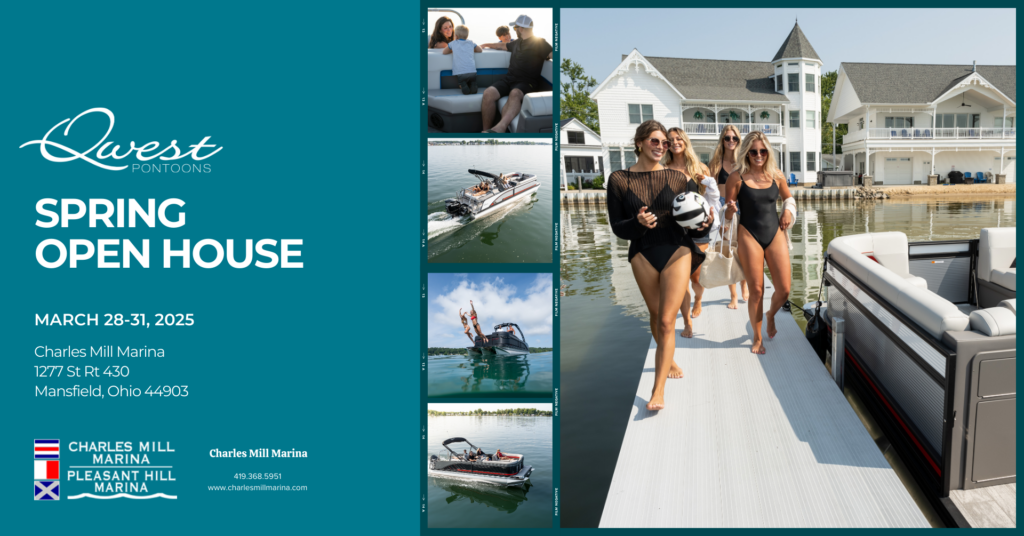 Spring Open House at Charles Mill Marina - Qwest Pontoons